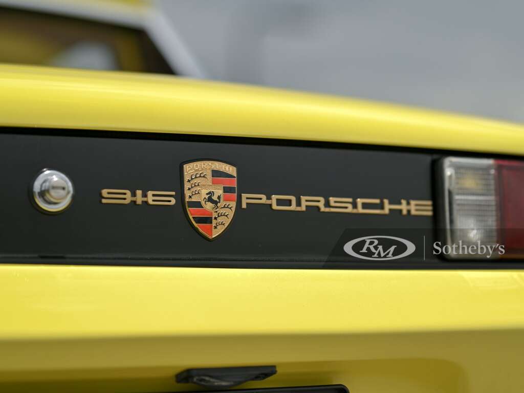 Porsche 916 1972 - elferspot.com - Marketplace for Porsche Sports Cars