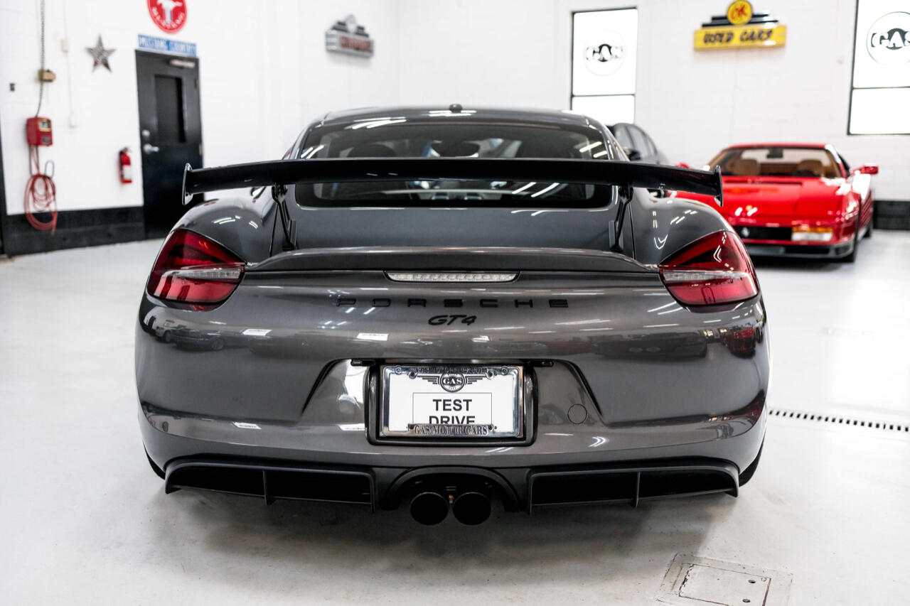 Porsche Cayman GT4 2016 - elferspot.com - Marktplatz für Porsche Sportwagen