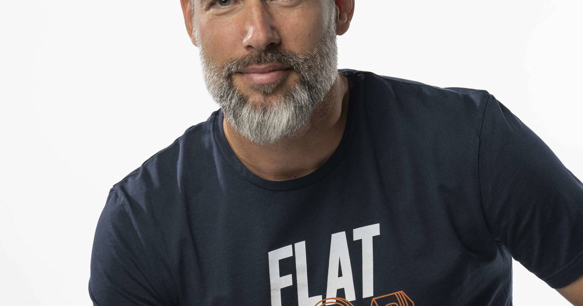 T-Shirt Flat Six - Navy - elferspot.com - Elferspot Shop