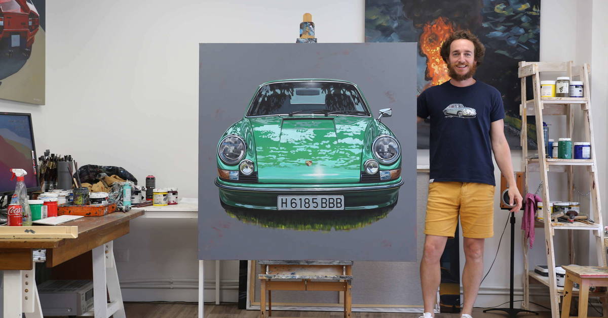 Manu Campa - The Porsche artist - elferspot.com - Magazine