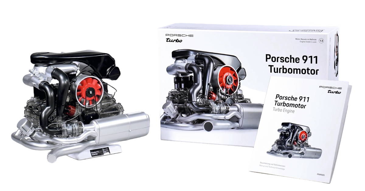 Porsche 911 Turbo Engine Kit - 1:3 Scale - Elferspot Shop