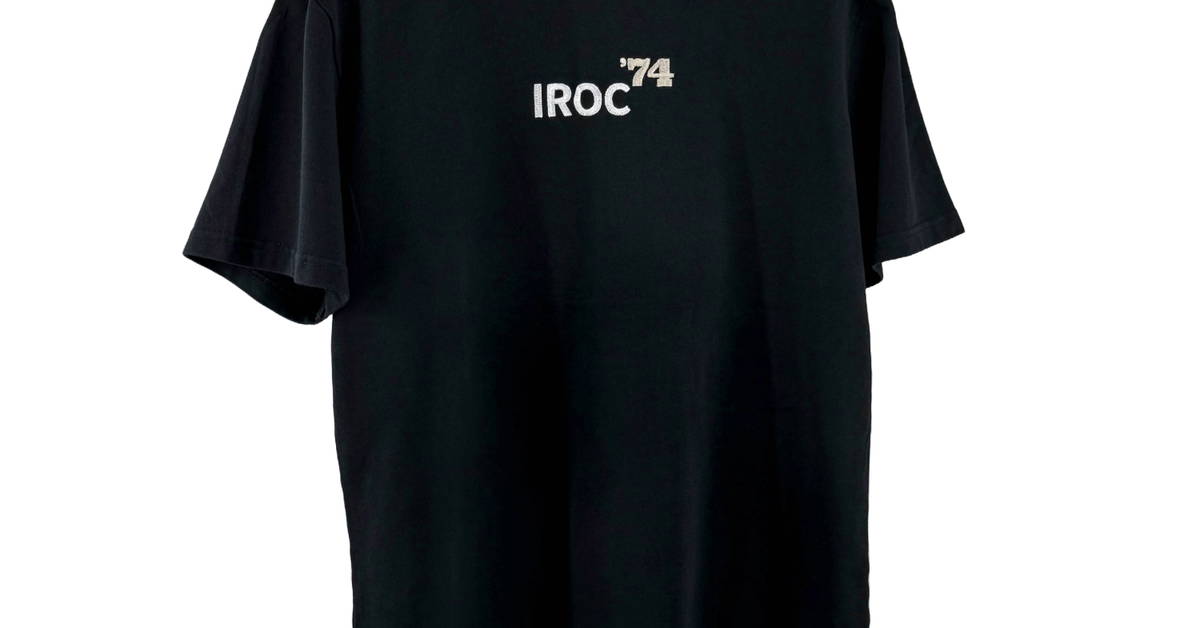 Back Print T-Shirt IROC 74 - elferspot.com - Elferspot Shop